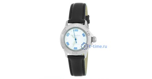 Часы ВОСТОК 2409 (051458) ремень черн